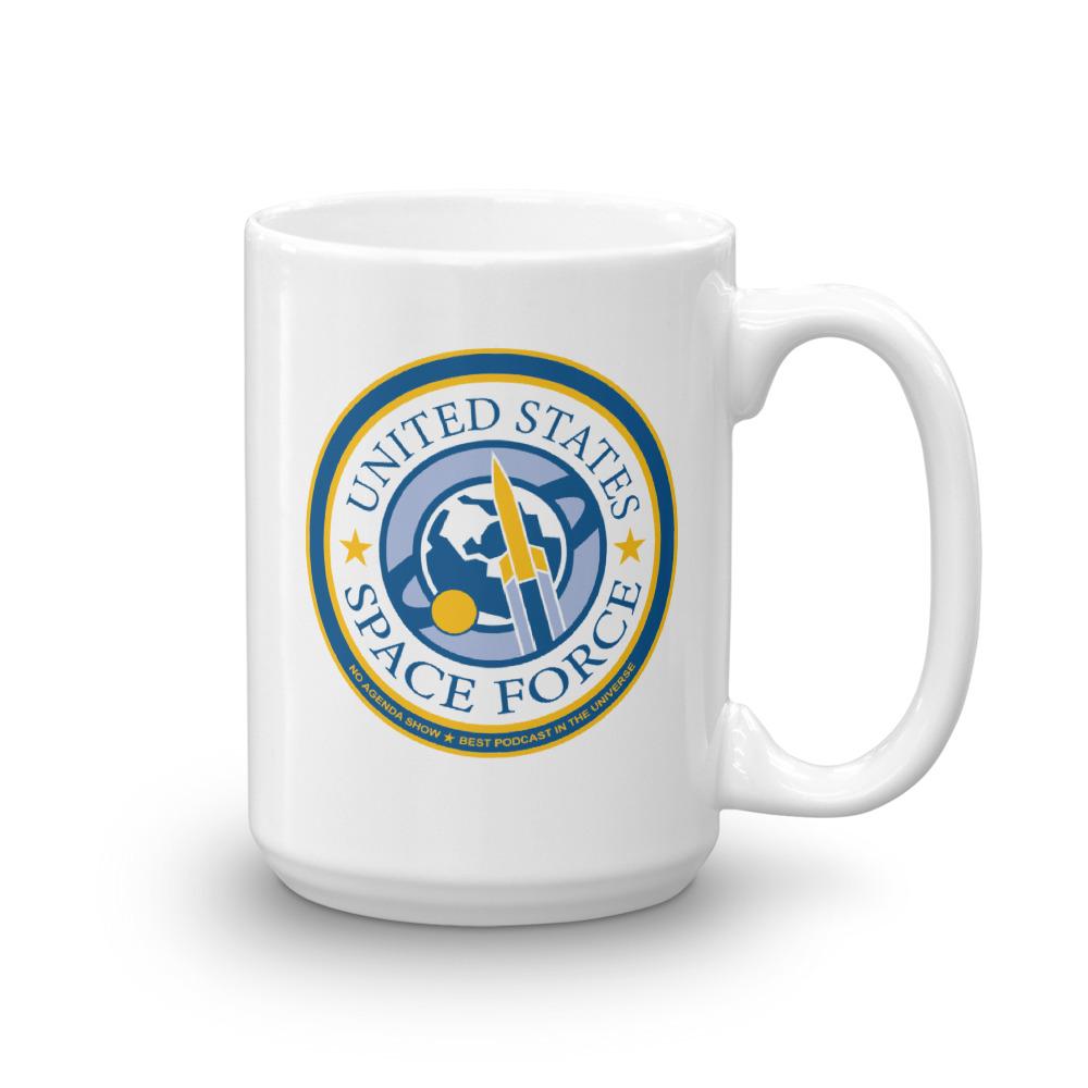 SPACE FORCE - mug – NO AGENDA SHOP